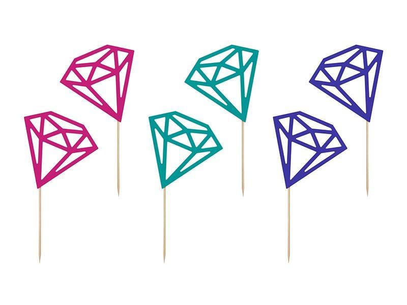 Modern Cake Toppers | Colourful Cake decorations | Online Party Shop ...