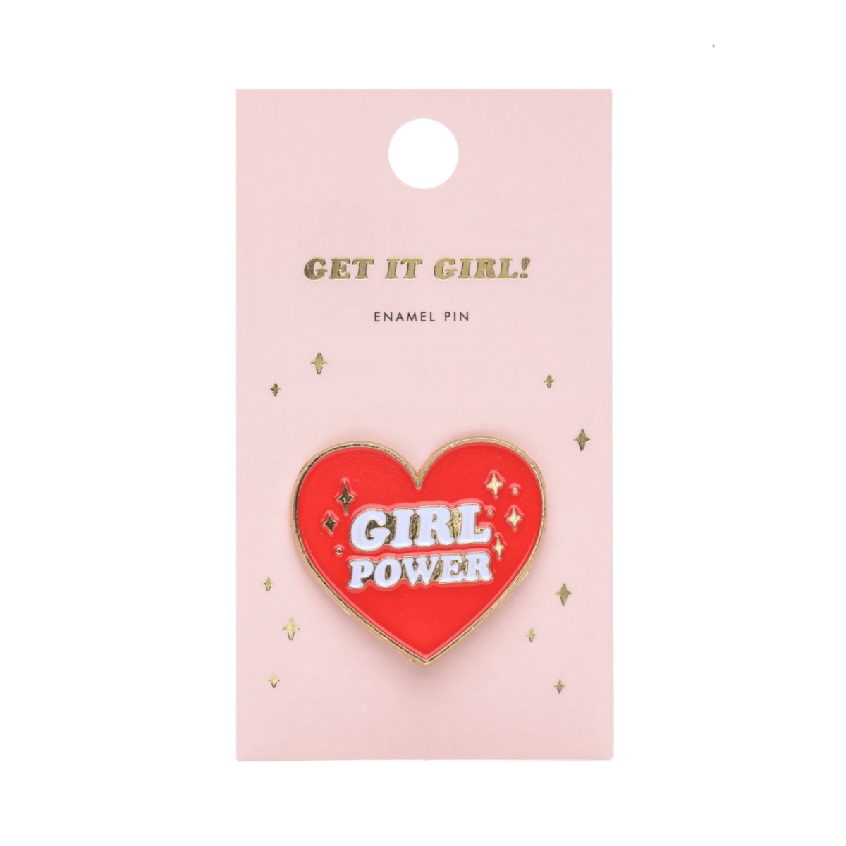Enamel Pin Girl Power Badge | Party bag Filler – Pretty Little Party Shop