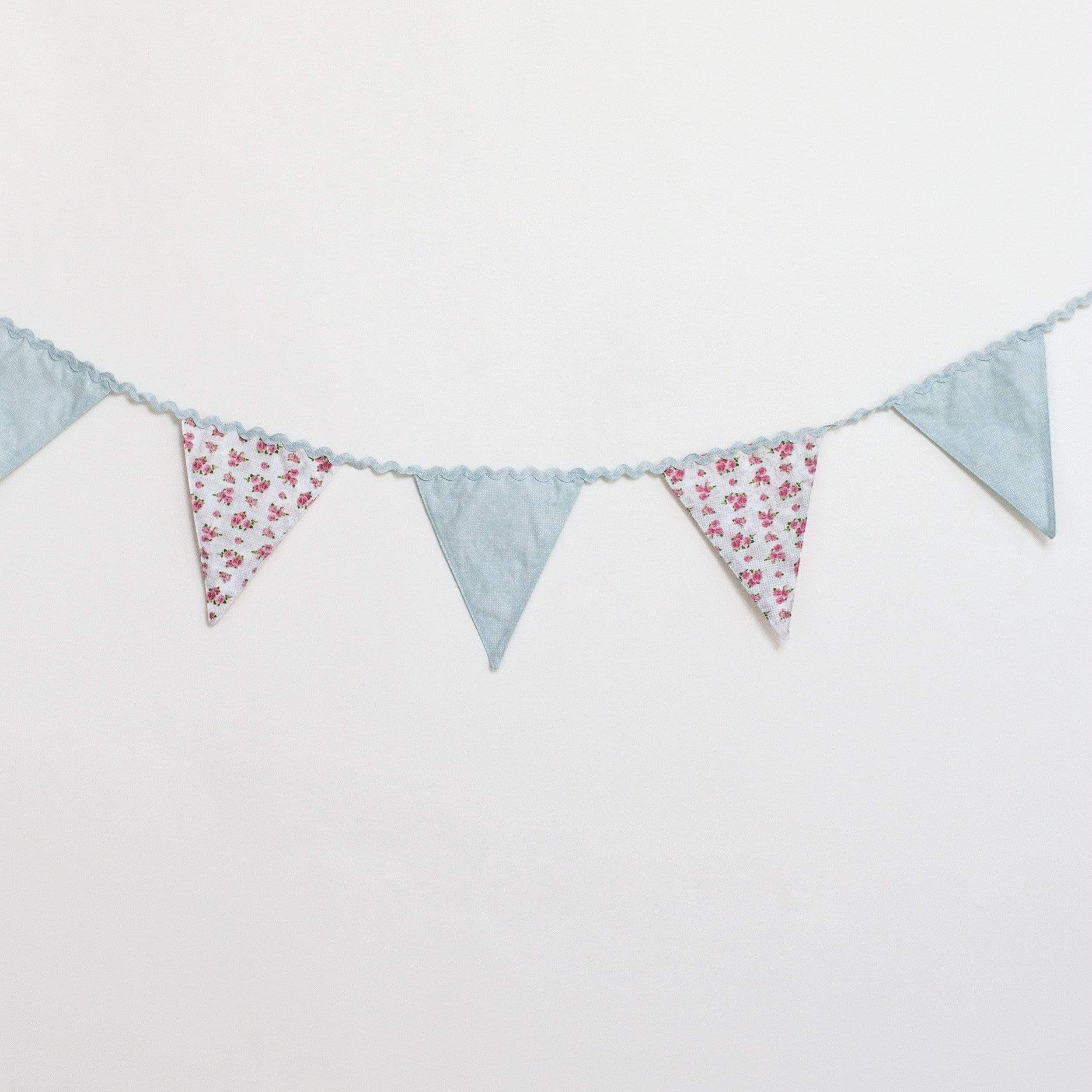 Floral Fabric Bunting - Vintage Tea Party - Pretty Little Party Shop