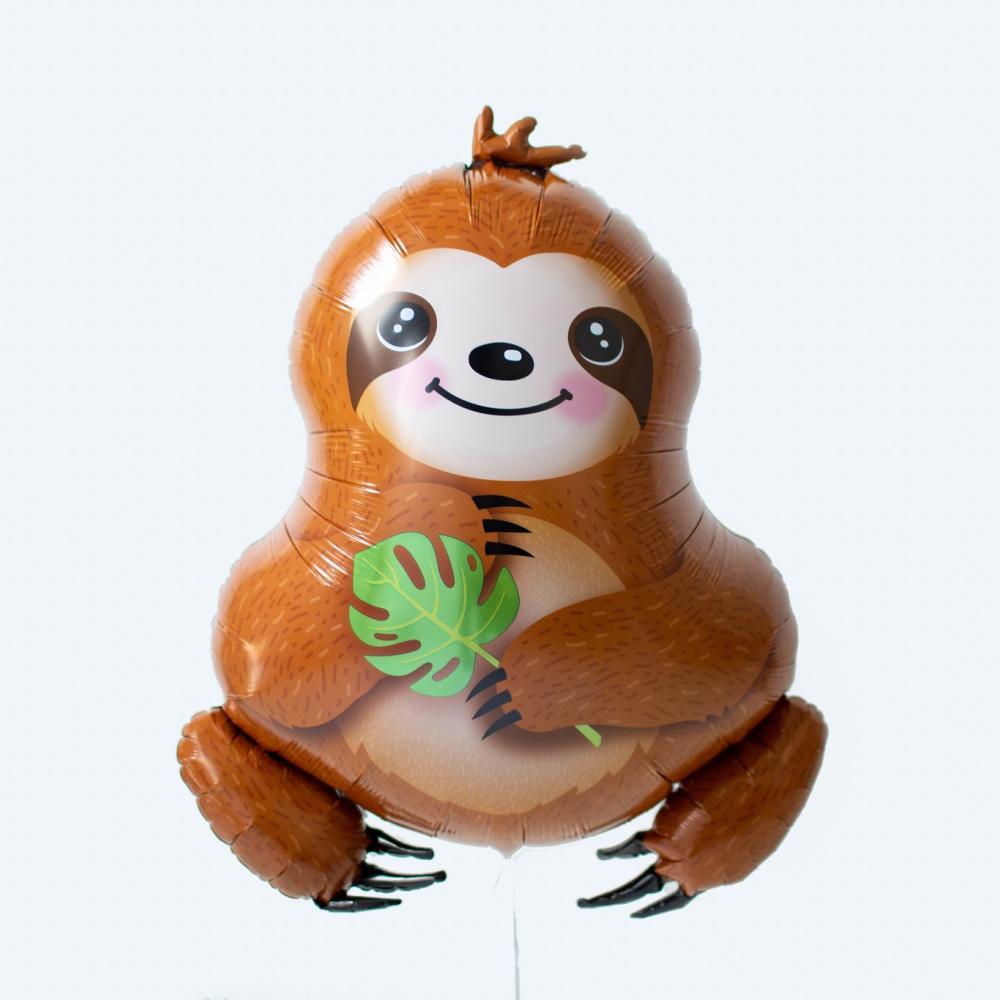 Giant Sloth Balloon | Fun Shaped Balloons | Helium Balloons Online ...