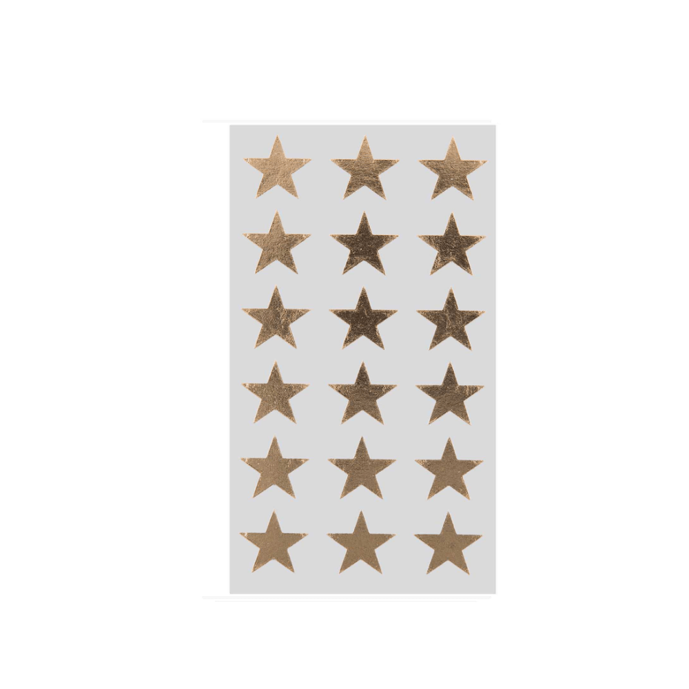 Gold Star Sticker Labels For Gifting & Party Bags | Pretty Party ...