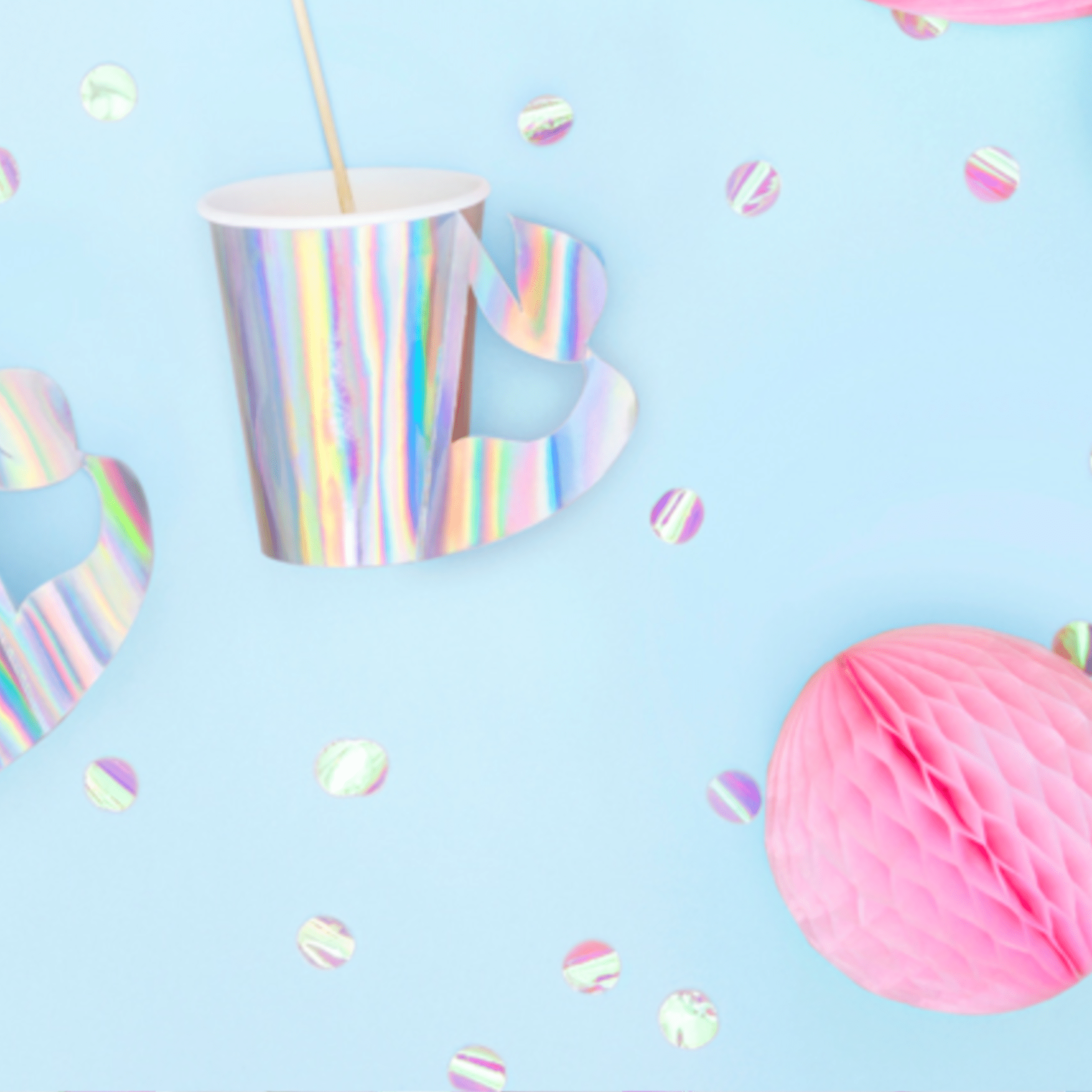 Iridescent Confetti | Unicrorn Confetti | Pretty Little Party Shop