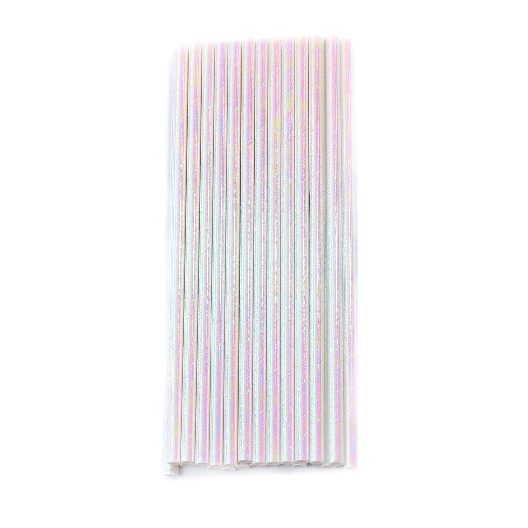 Striped Paper Straws UK | Biodegradable Paper Straws – Pretty Little ...