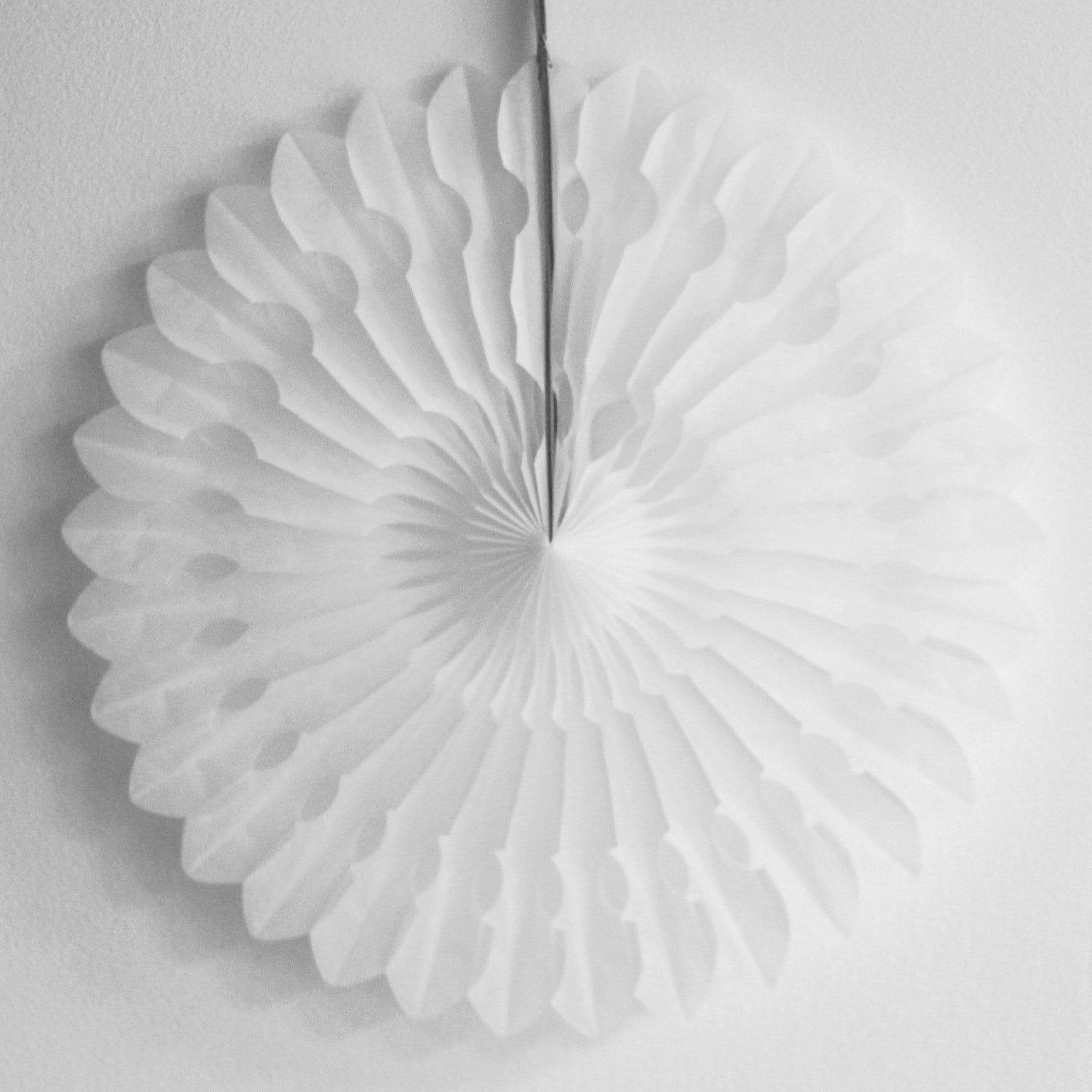 White Paper Fan Honeycomb | Pretty Party Supplies Online – Pretty ...