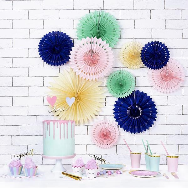 Pastel Pink Party Plates | Modern Party Plates | Unique Party Supplies ...