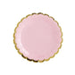 Pastel Pink Party Plates | Modern Party Plates | Unique Party Supplies ...