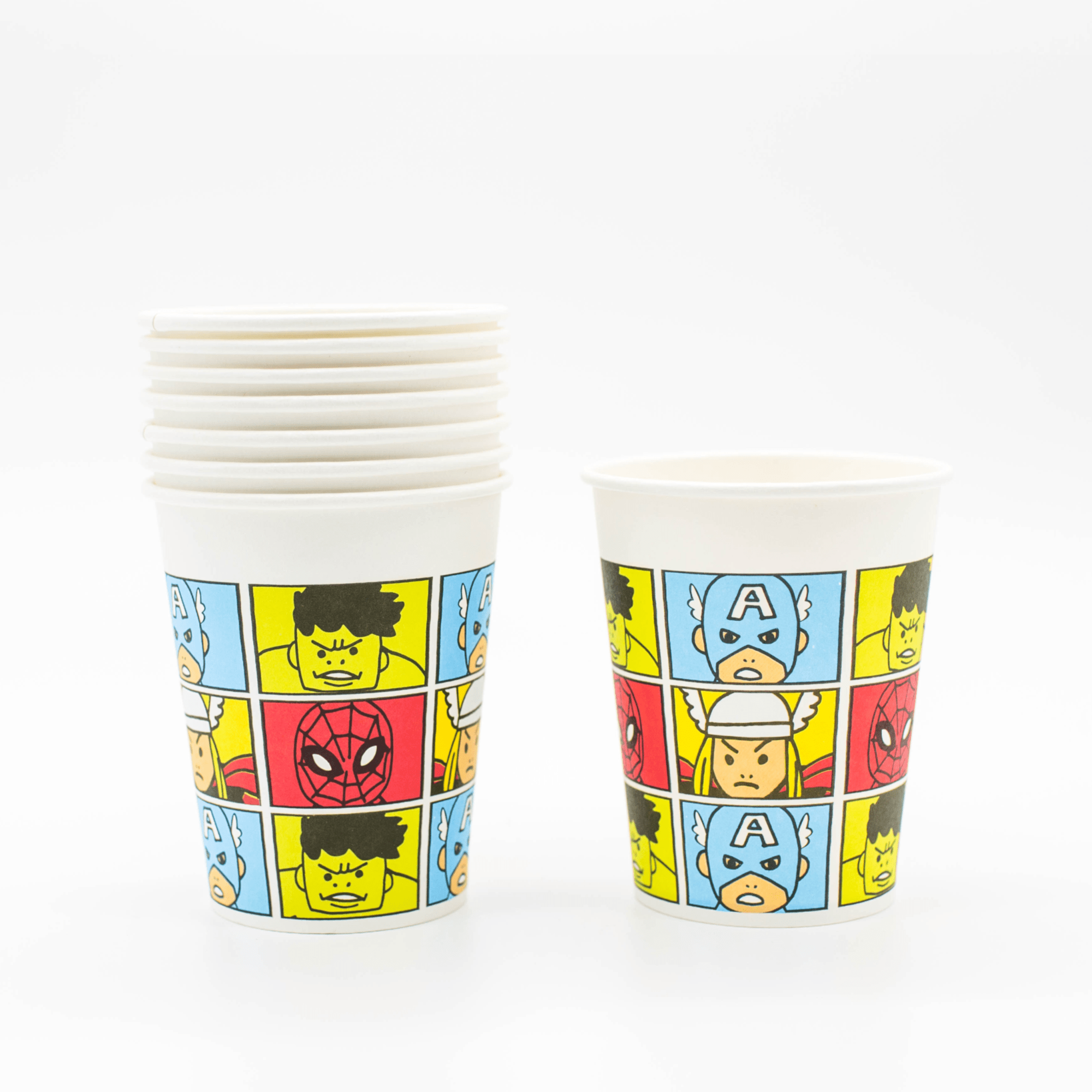 Marvel Avengers Party Cups | Superhero Paper Cups | Party Ideas ...