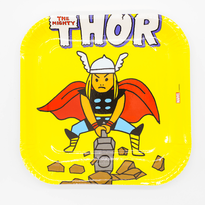 Marvel Avengers Party Plates | Superhero Paper Plates | Party Ideas ...