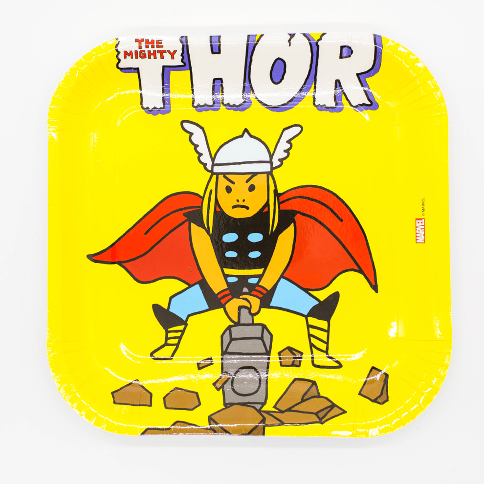 Marvel Avengers Party Plates | Superhero Paper Plates | Party Ideas ...