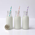 Glass Mini Milk Bottles | Pretty Little Party Shop UK