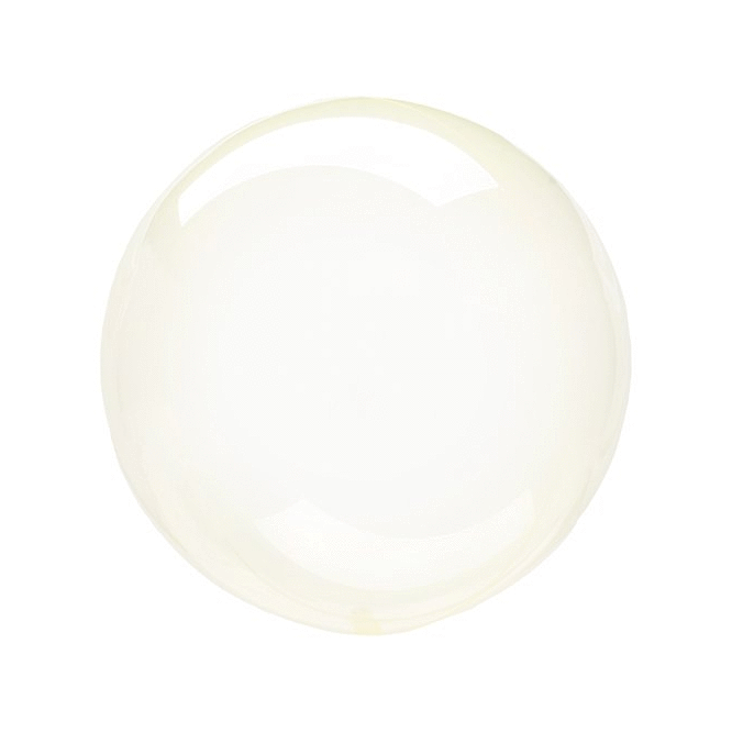 Yellow Crystal Clearz Transparent Balloon | Clear Bubble Event Balloon ...