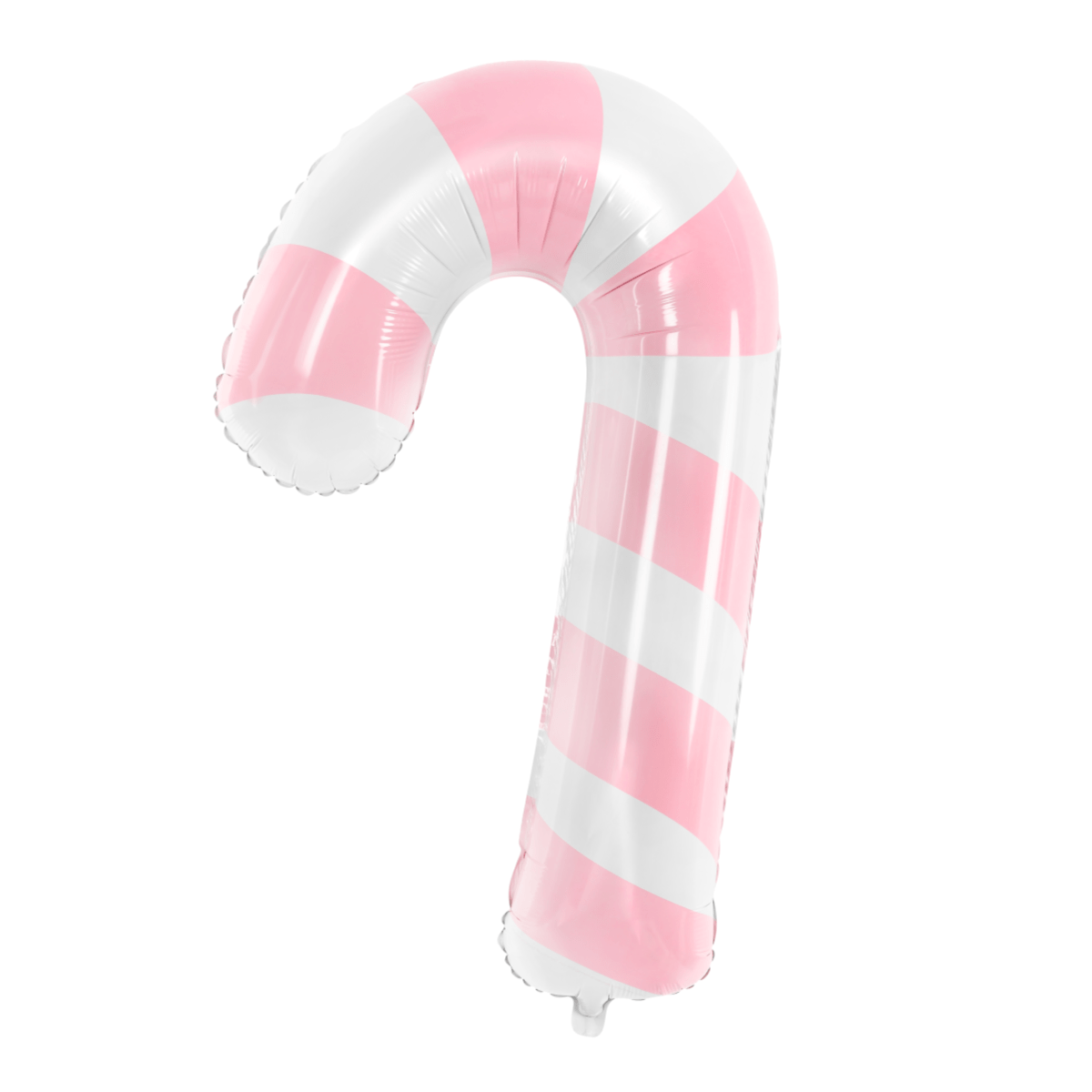 Pink Stripe Candy Cane Balloon 37" - Christmas Balloons – Pretty Little ...