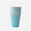 Baby Blue Paper Cups | Plain Party Cups & Plates | Solid Colour ...