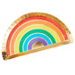 Rainbow Shaped Party Plates | Rainbow Party Plates | Ginger Ray UK ...