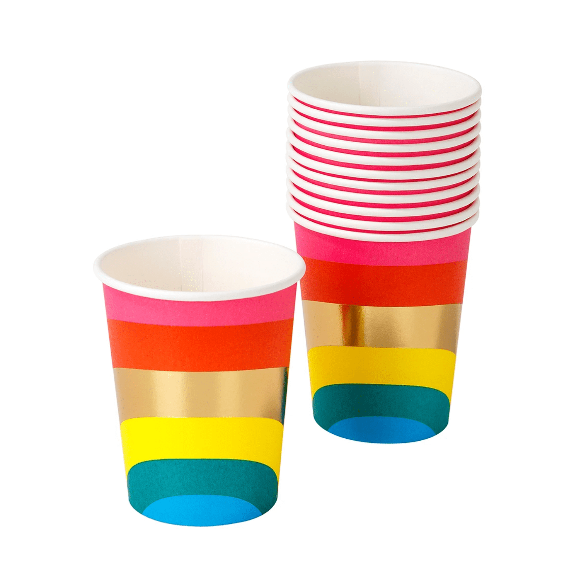 Rainbow Party Cups | Rainbow Party Cups | Talking Tables UK – Pretty ...