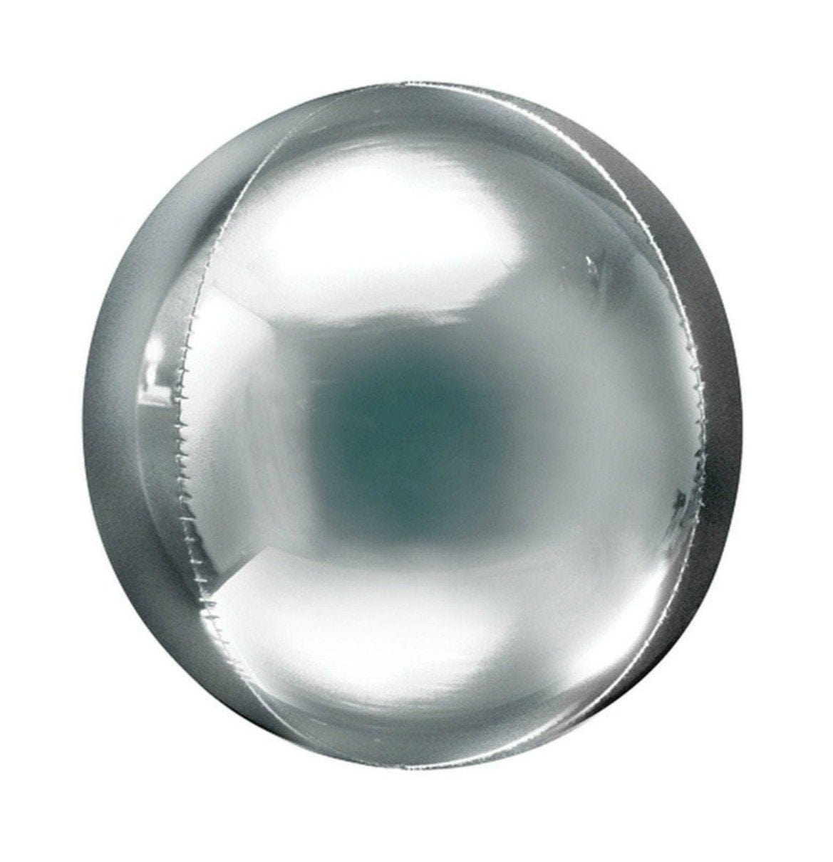 Orb Balloons 16" | Silver Orbz Balloons | Helium Balloons for Events ...