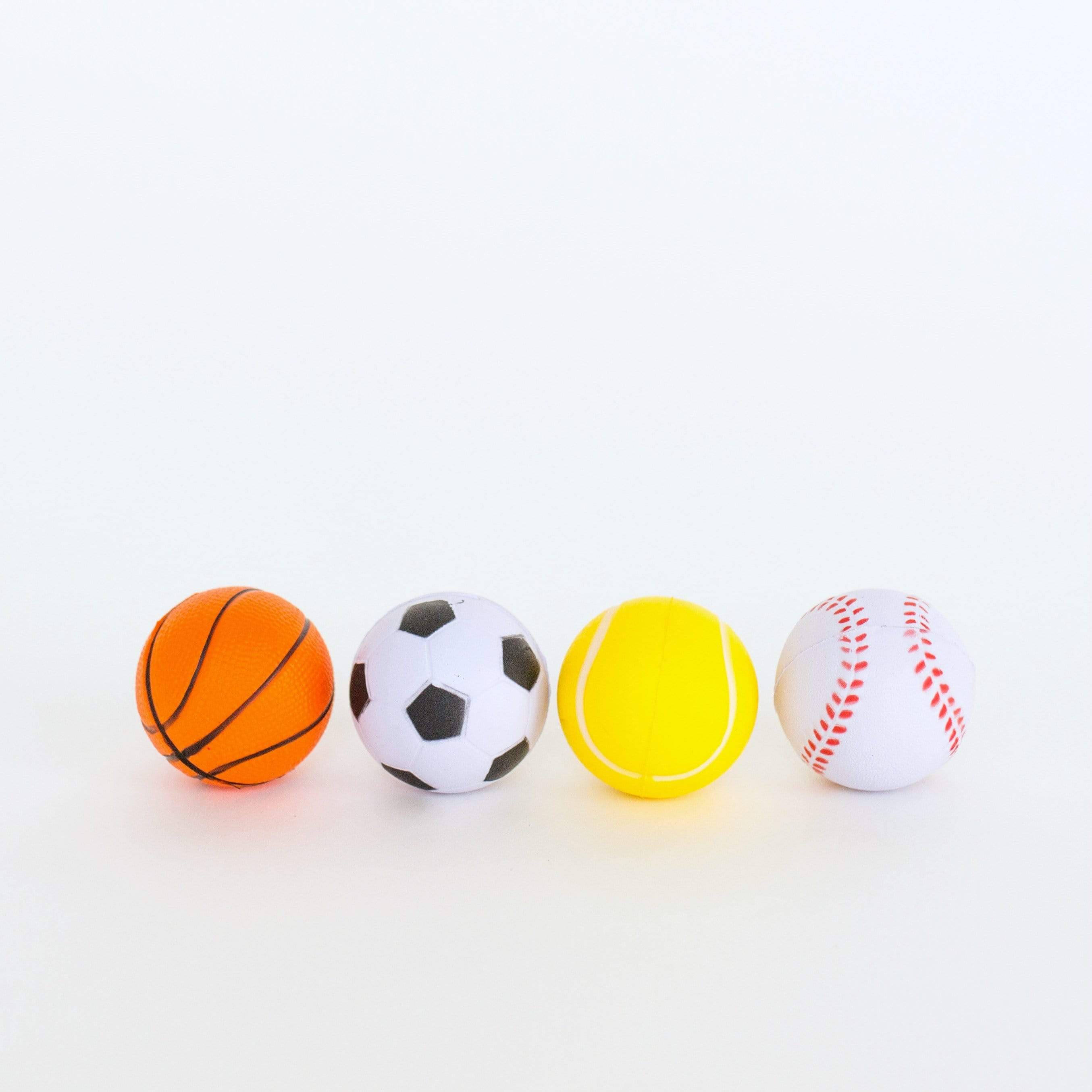 Sports Balls Set | Party Bag Filler Toys | Unique Party Bag Supplies ...