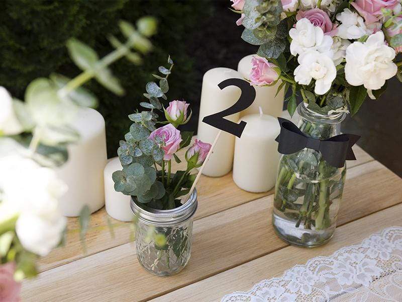 Table Numbers Set | Wedding Table Numbers | DIY Wedding UK – Pretty ...