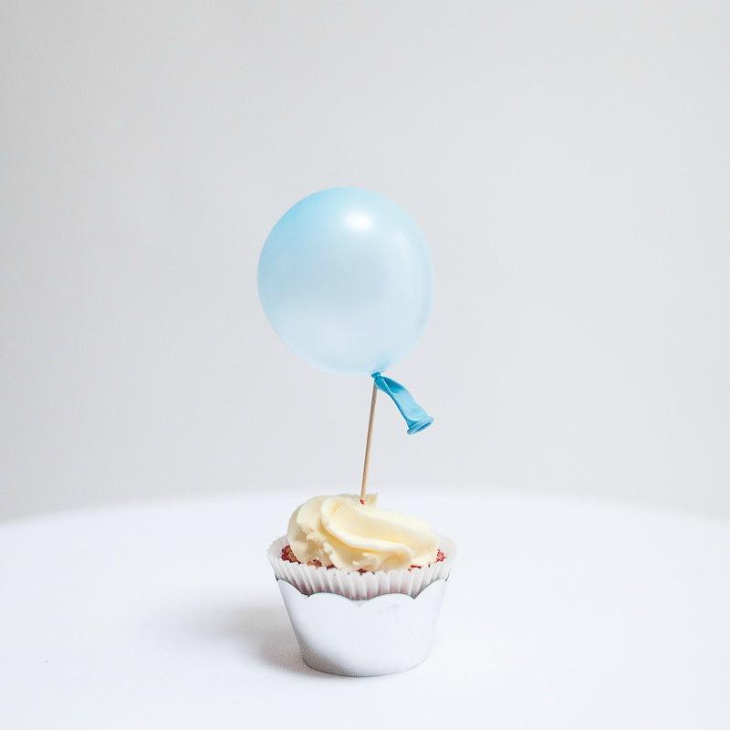 5" inch Balloons | Baby Blue Mini Balloons | UK Balloon Supplies ...