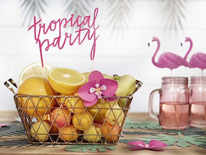 Tropical Cake Topper Decorations | Tropical Party Cake Topper – Pretty ...